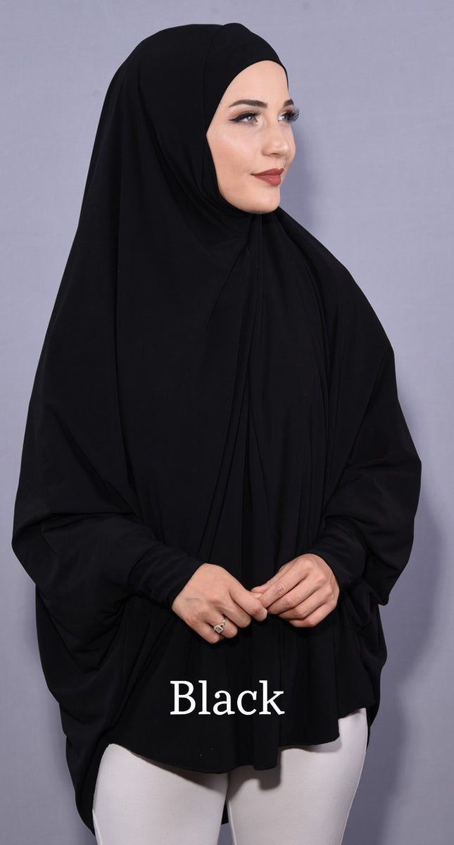 Instant Khimar Hijab – AWRAH CLOTHING